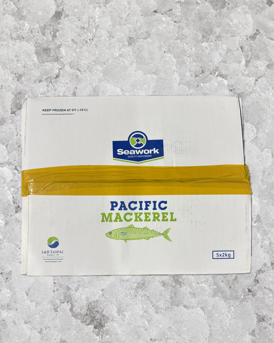 SWPM2 - Pacific Mackerel FRO Whole Seawork 5 x 2kg bags – L&B Taspac